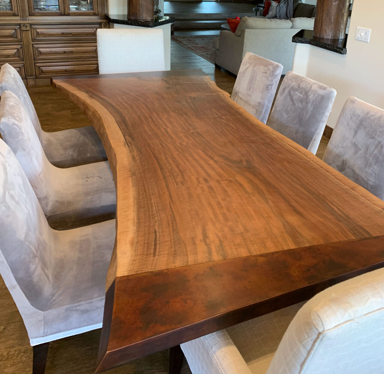 The Story of Our Custom Walnut Dining Table